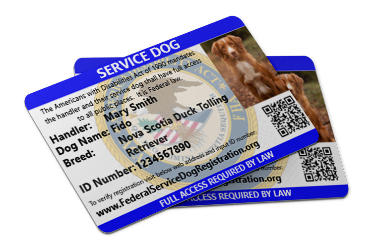 Service Dog PostRegistration – TOP DOG Products